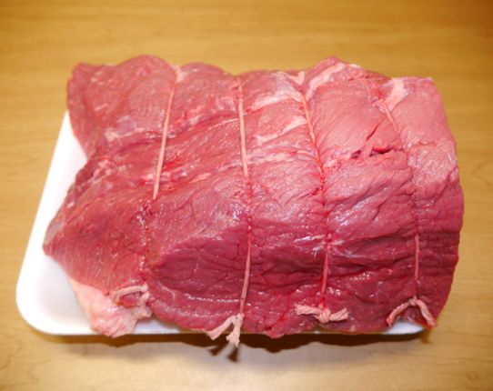Center Bottom Round Roast Garlic And Herb Smoked Bottom Round Roast